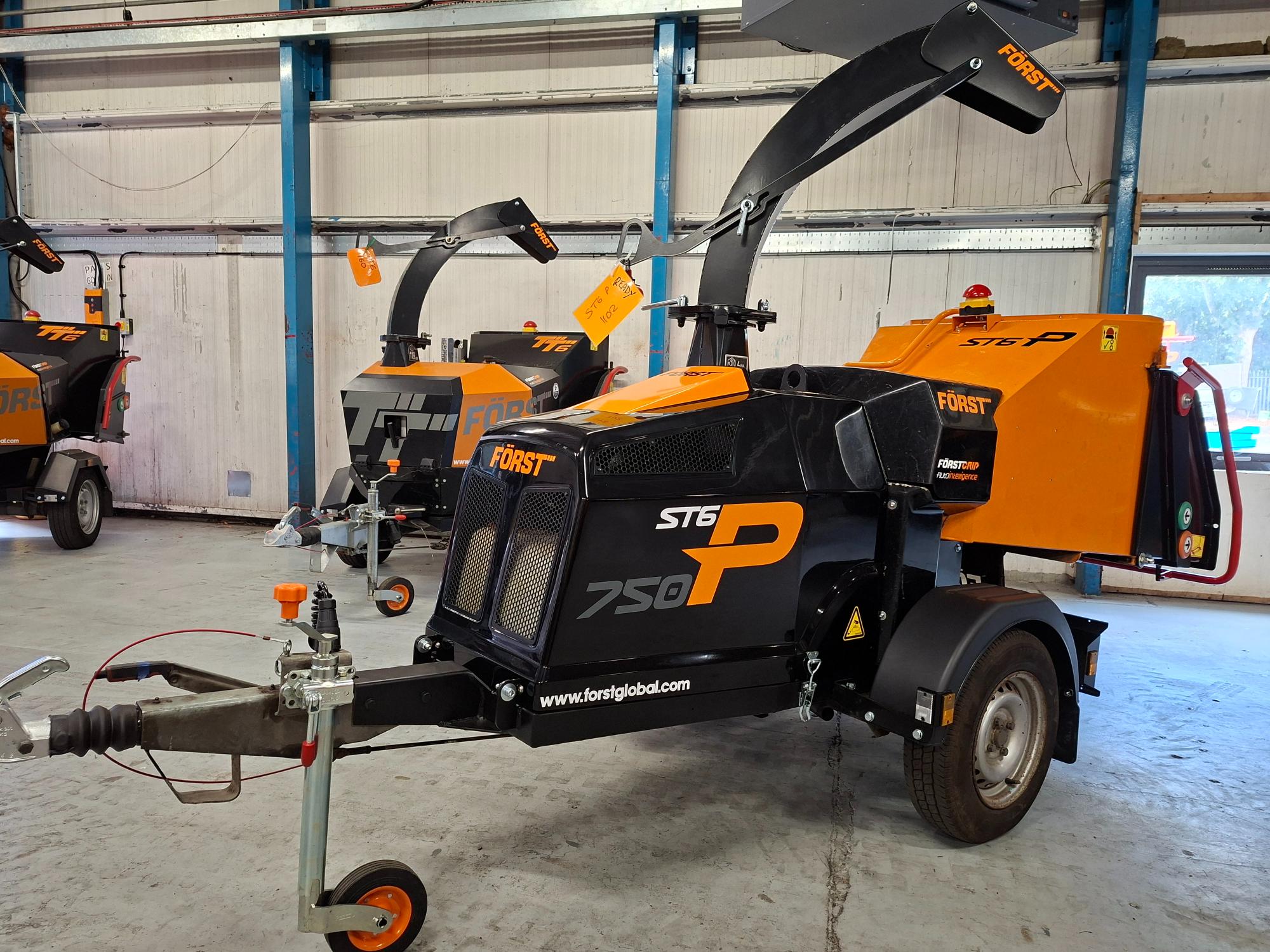 Först ST6P | 2020 | 555 hours – Used woodchippers