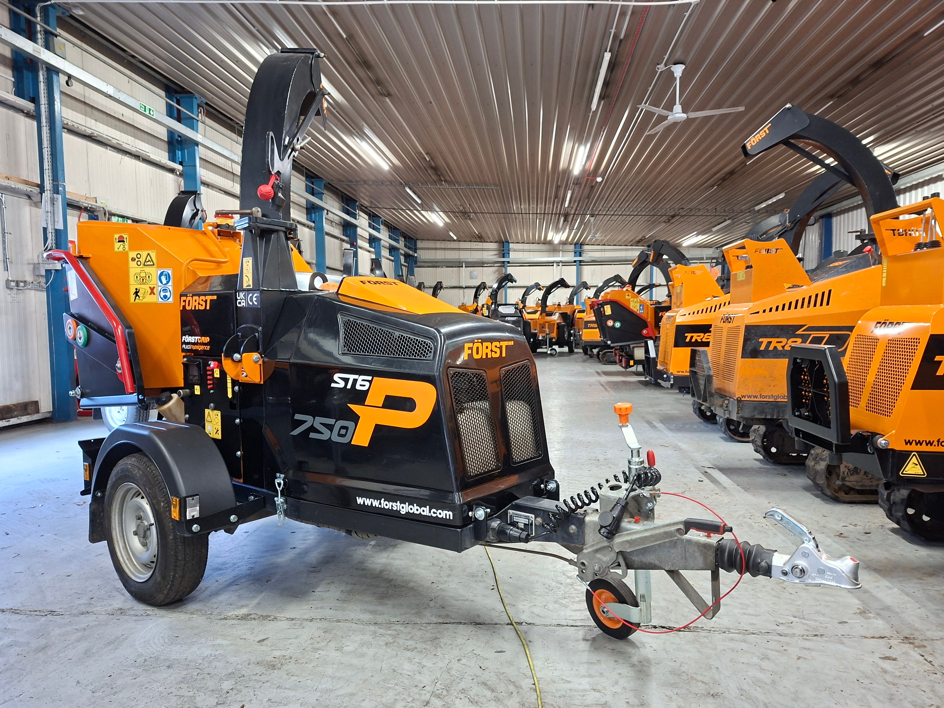 Först ST6P | 2021 | 363 hours – Used woodchippers