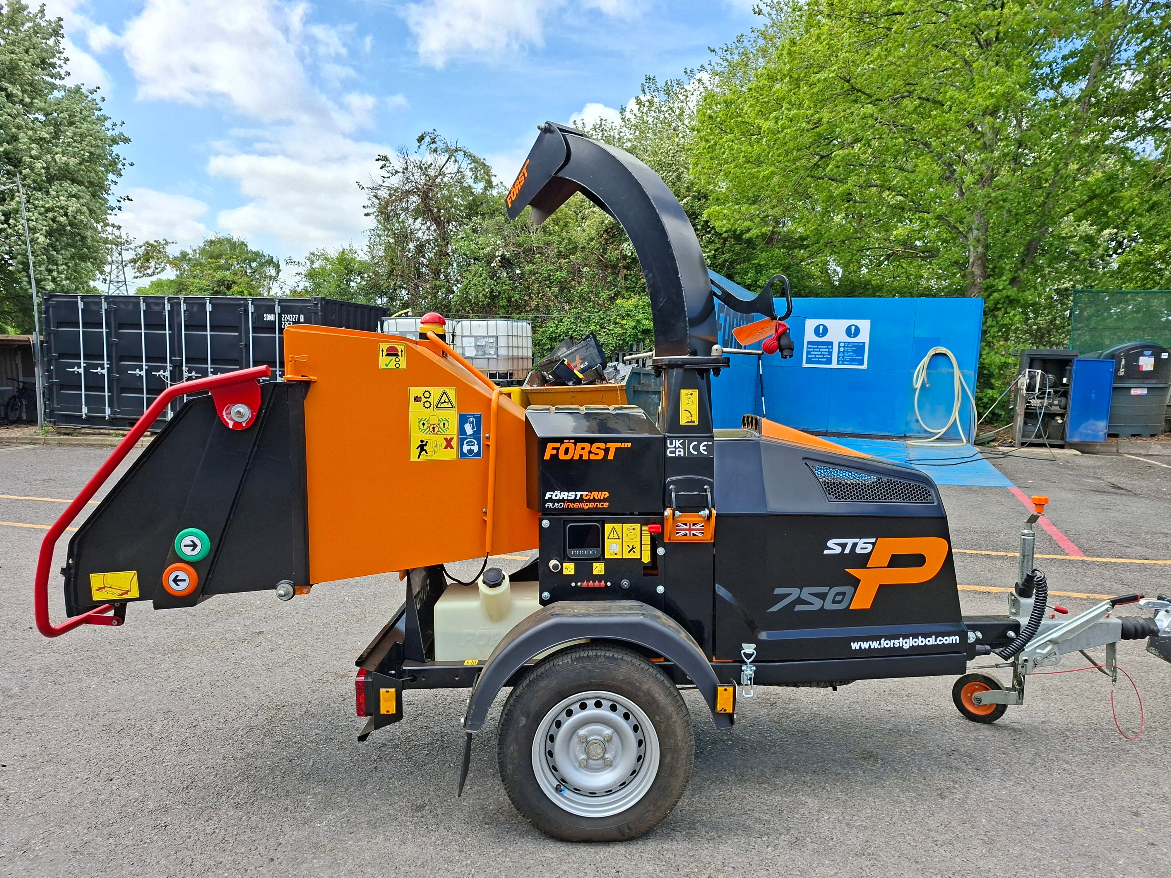 Först Approved – Used woodchippers